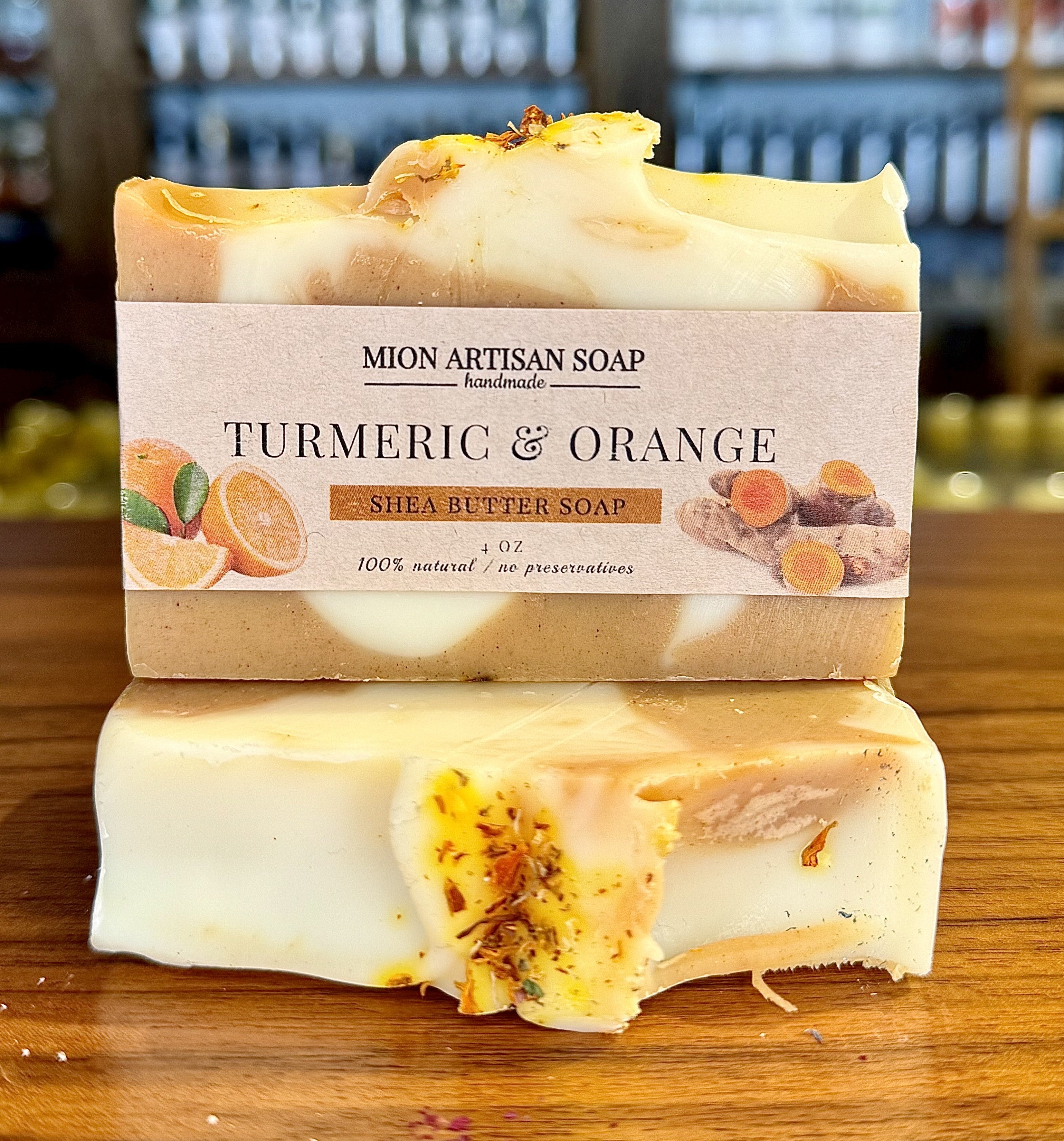 Turmeric & Orange | Shea Butter Soap – MION Artisan Soap Co.